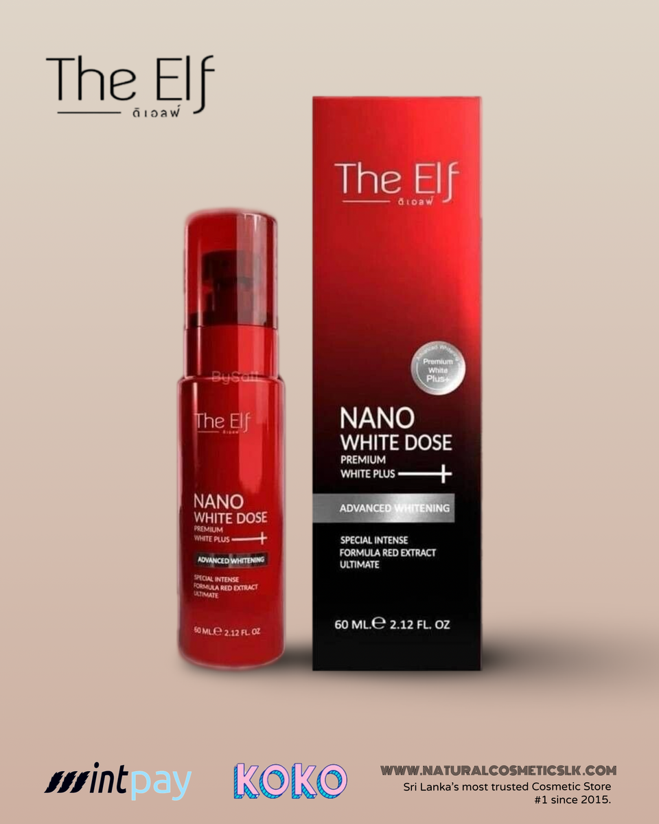 The Elf Nano White Dose Premium White Plus Serum 60ml– Natural Cosmetics LK