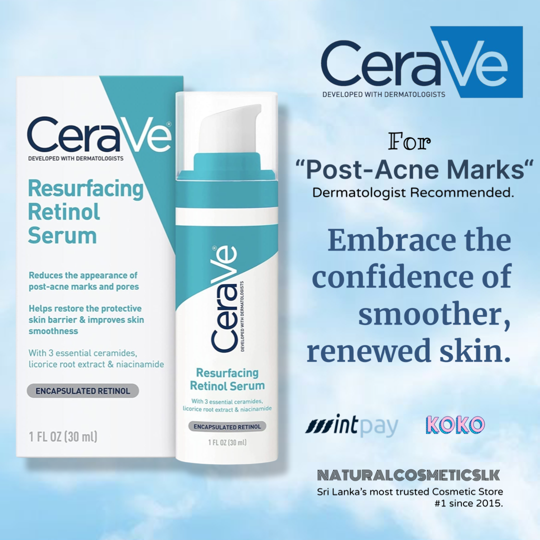 CeraVe - Resurfacing Retinol Serum– Natural Cosmetics LK