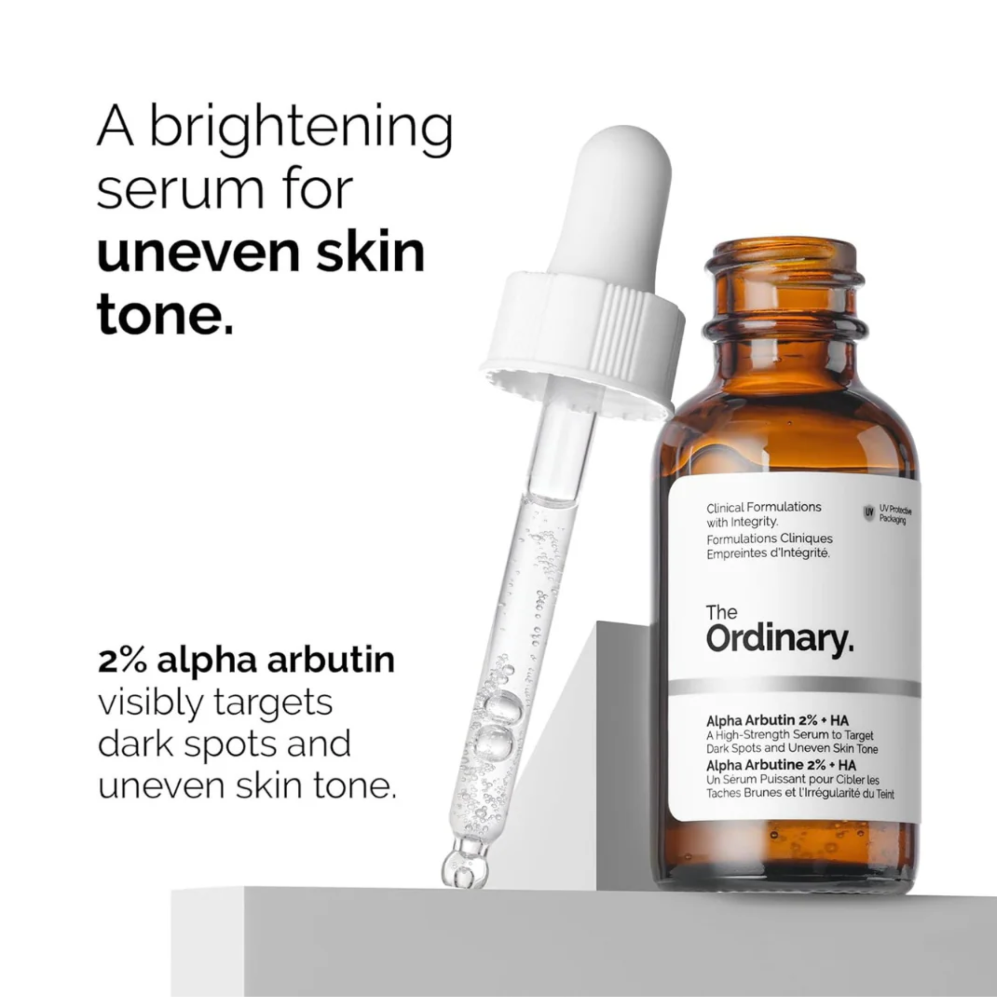 The Ordinary Alpha Arbutin 2% + HA | Brightening Serum for Dark Spots ...