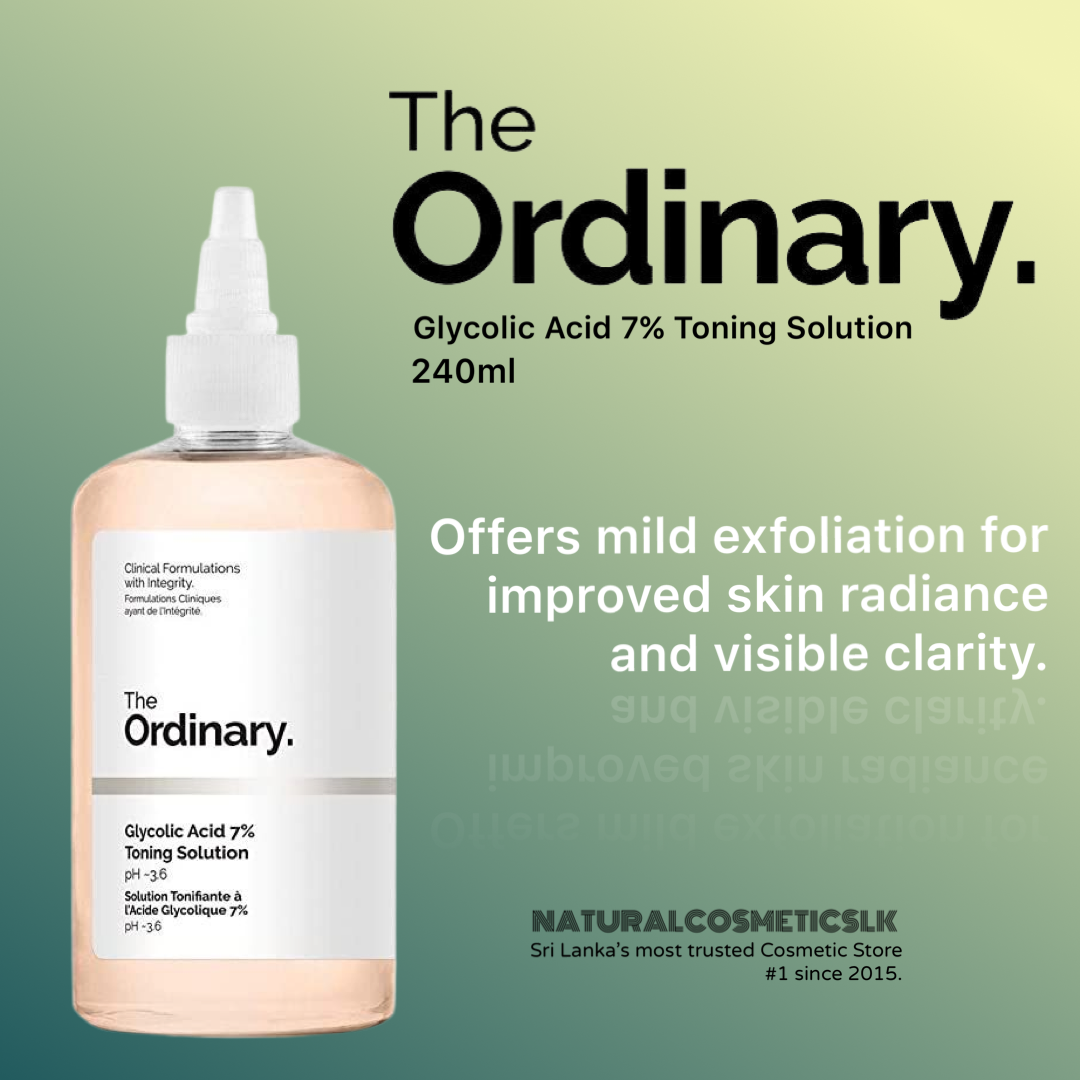 The Ordinary Glycolic Acid 7% Toning Solution– Natural Cosmetics LK